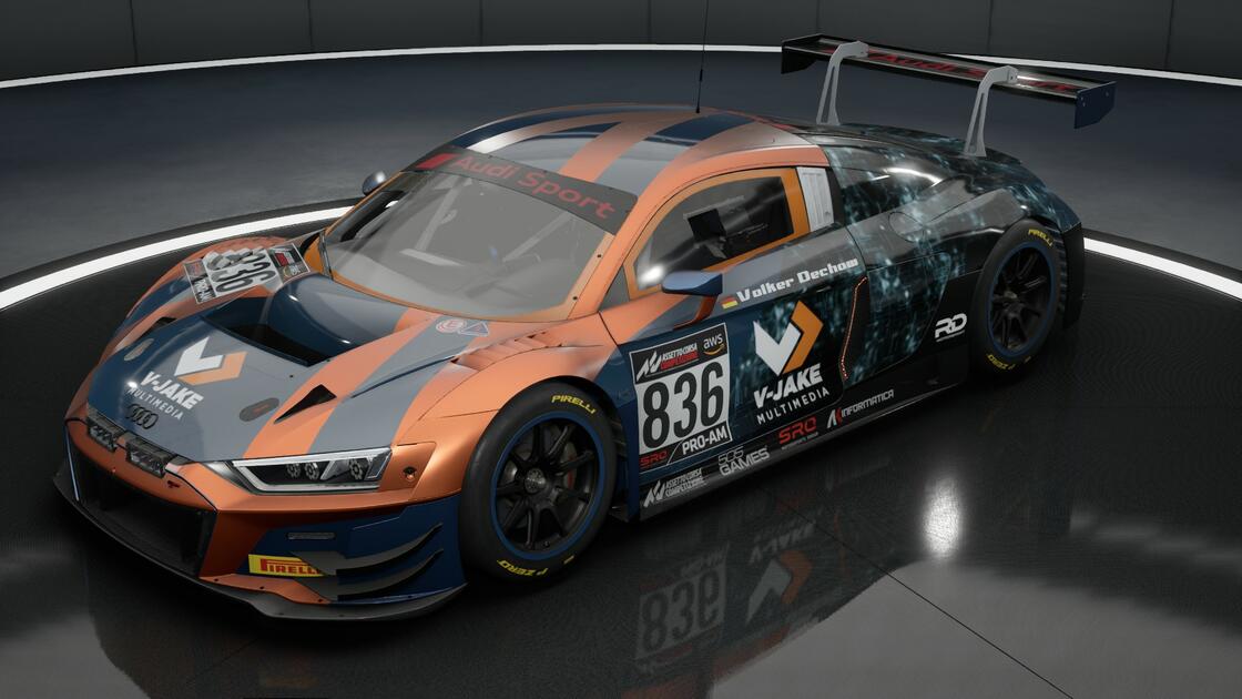 SRD Audi R8 LMS EVO II V-Jake | Awesome Simracing