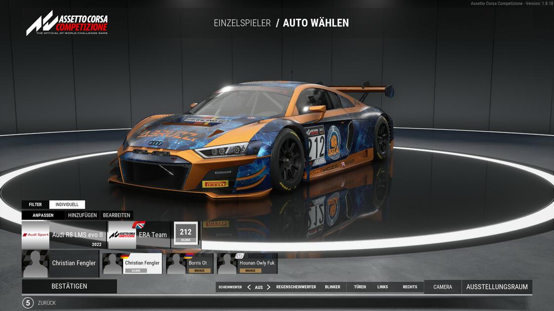 ERA Team Livery Audi R8 evo II | Awesome Simracing