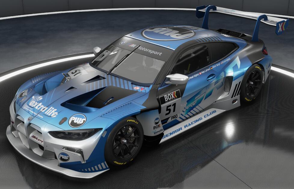 ACC SRC (Senior Racing Club) BMW M4 GT3 Endurance Livery v1.0 | Awesome ...