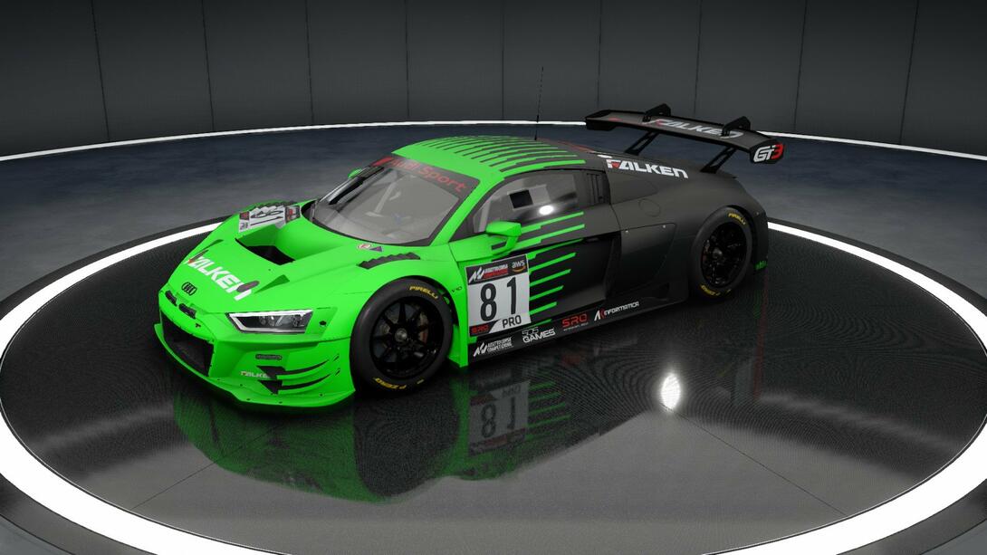 Audi Evo 2 Green Falken | Awesome Simracing