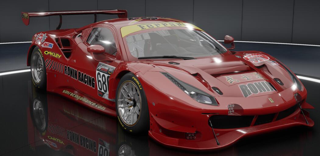 #686 Ronin Racing Retro - 488Evo | Awesome Simracing