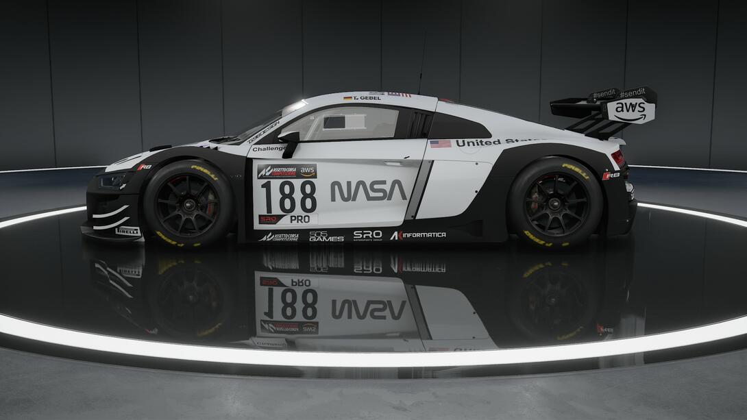 Space Shuttle inspired livery | Awesome Simracing