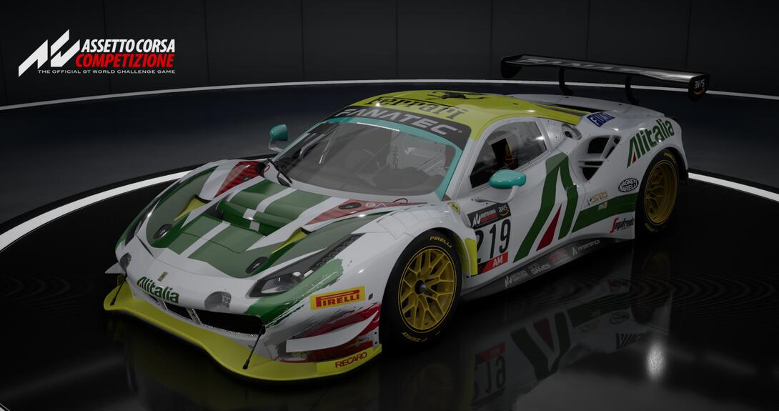 #219 - FIAT Panda Racing 488 Evo | Awesome Simracing