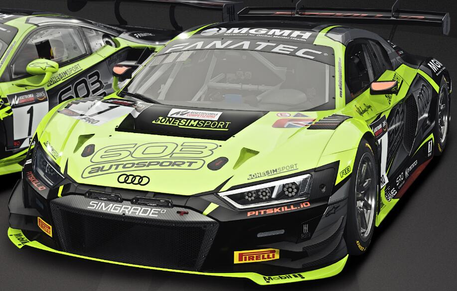 eOne - Audi R8 LMS Evo II by Whalenap Designs | Awesome Simracing